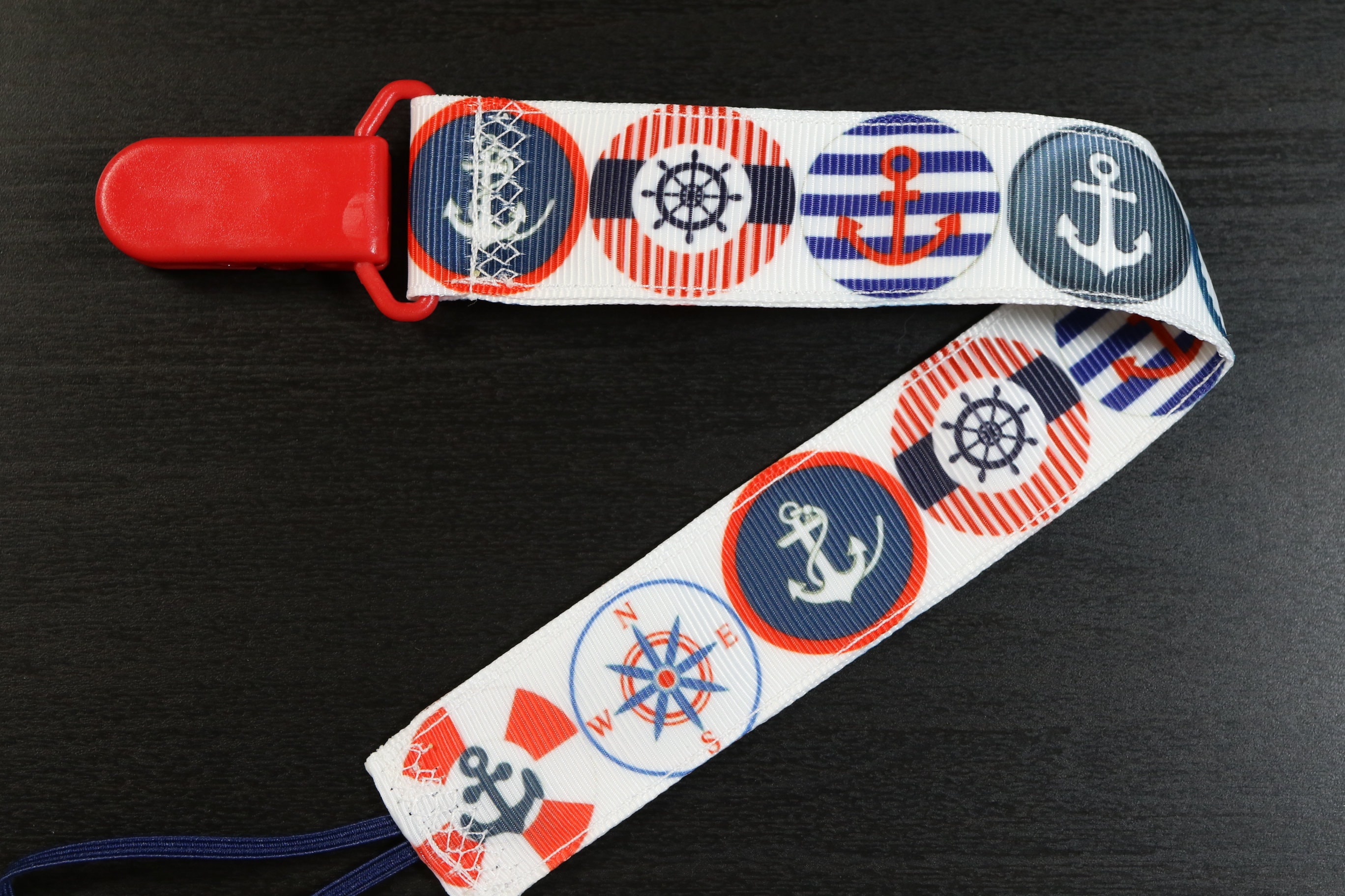 Pacifier Clip: Nautical Boats Sail Boats Anchors - Etsy UK