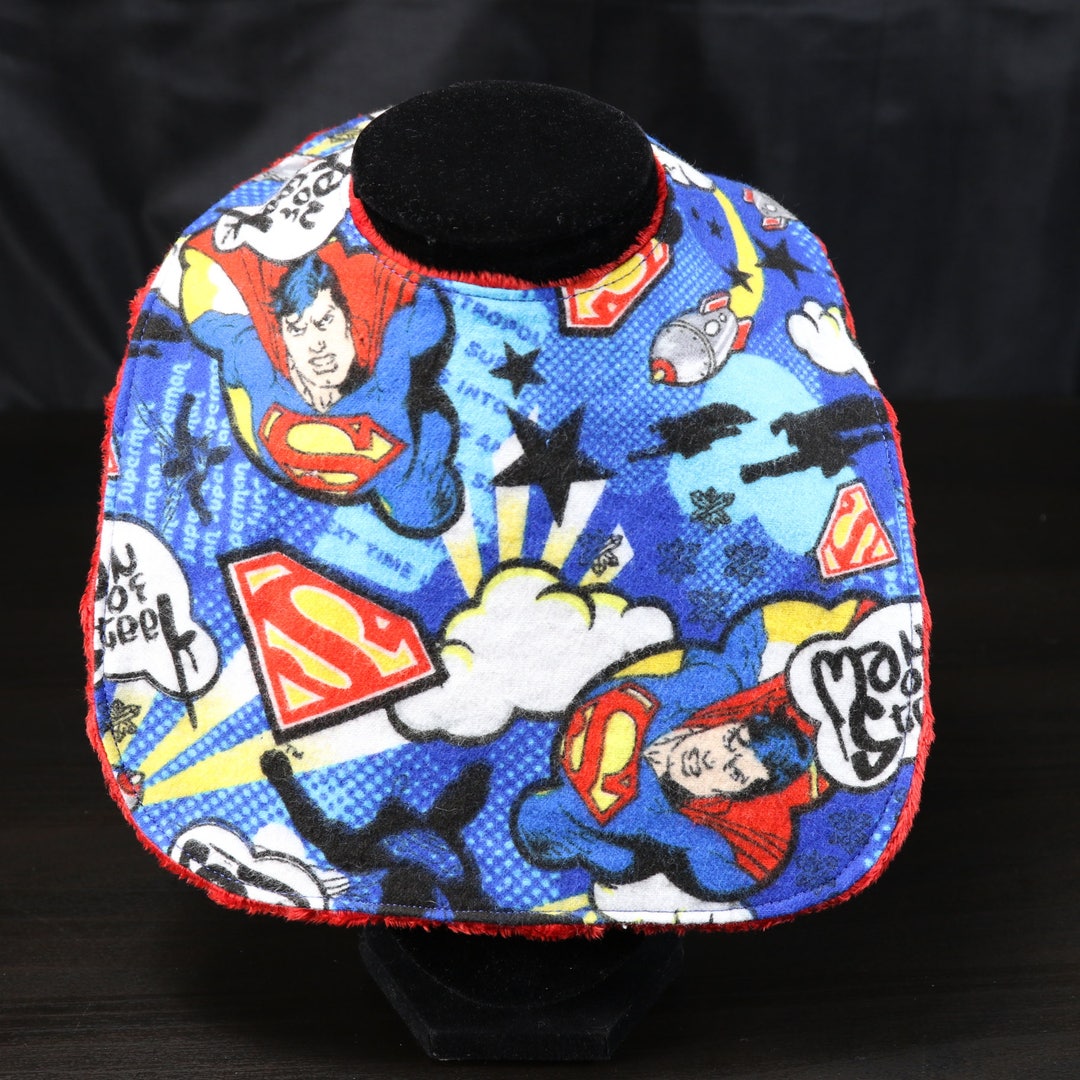 Baby Bib: Superman DC Comics Man of Steel Boy, Girl, Neutral Baby Drool ...