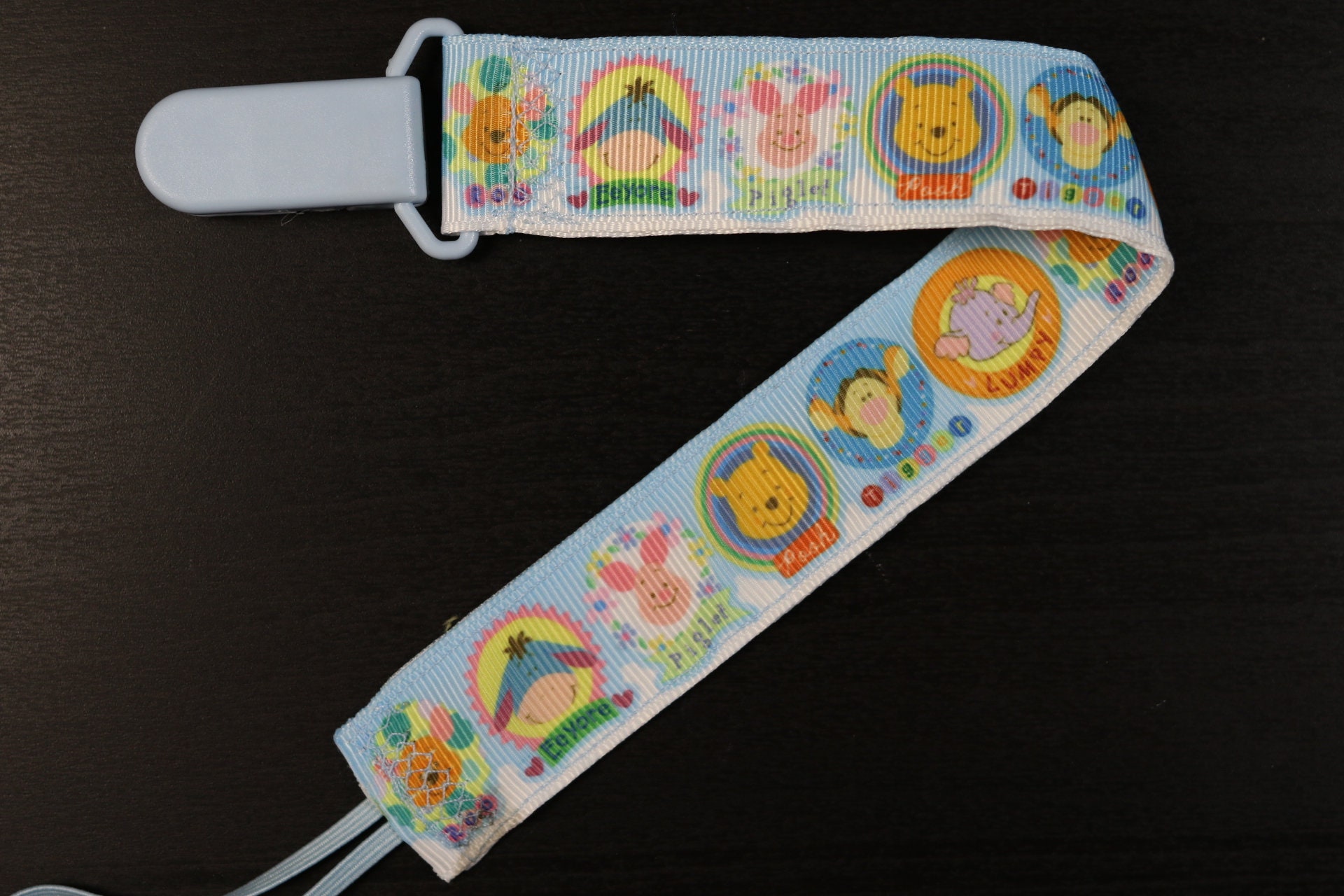 Pacifier Clip: Disney Winnie the Pooh Pooh Bear Eeyore | Etsy