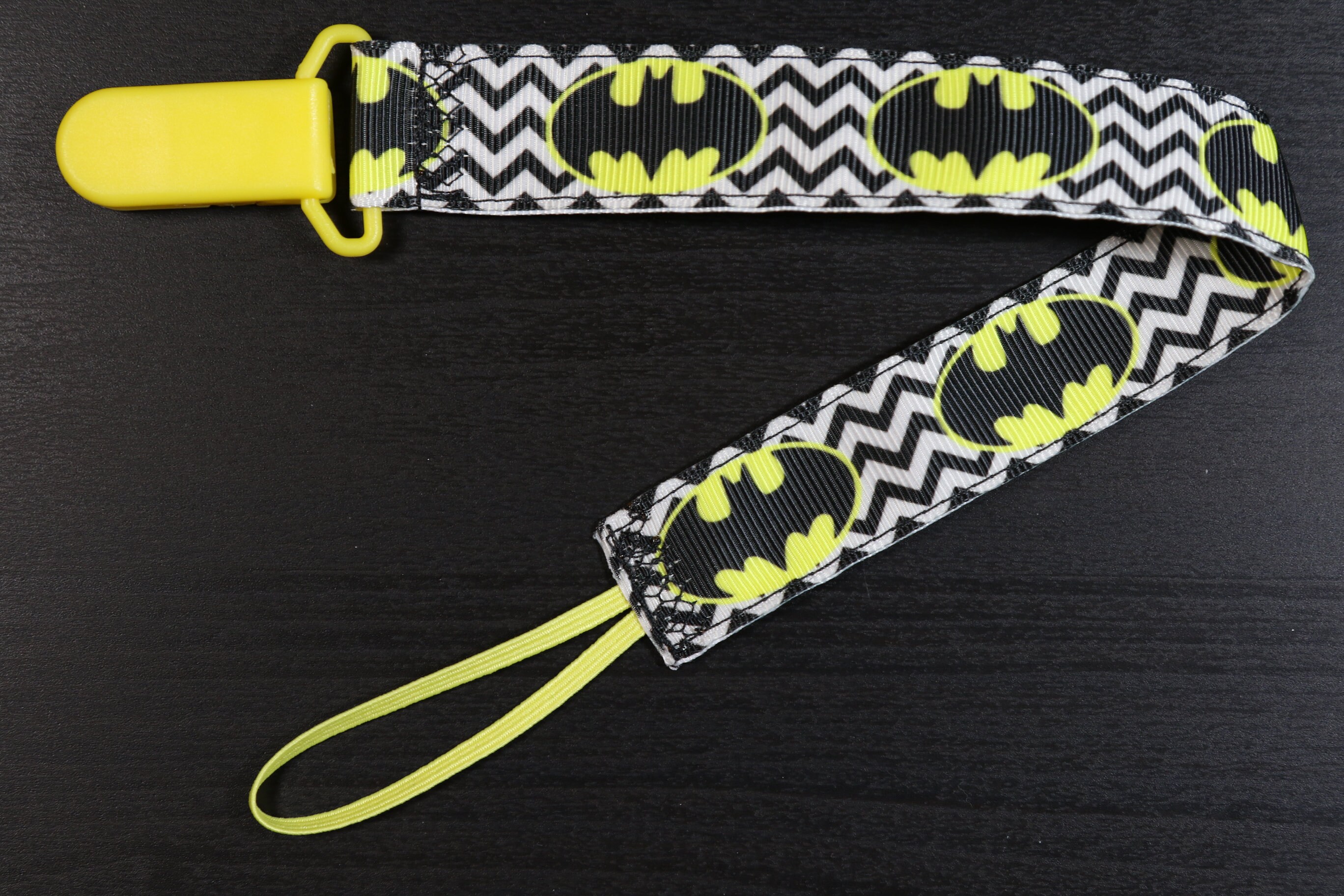 Pacifier Clip: Batman Bat Signal Caped Crusader Dark Knight | Etsy