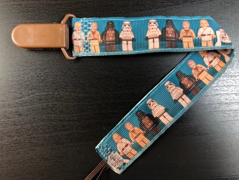 Pacifier Clip: Star Wars Chibi Tsum Tsum R2D2 BB-8 Chewie Luke Leia ...