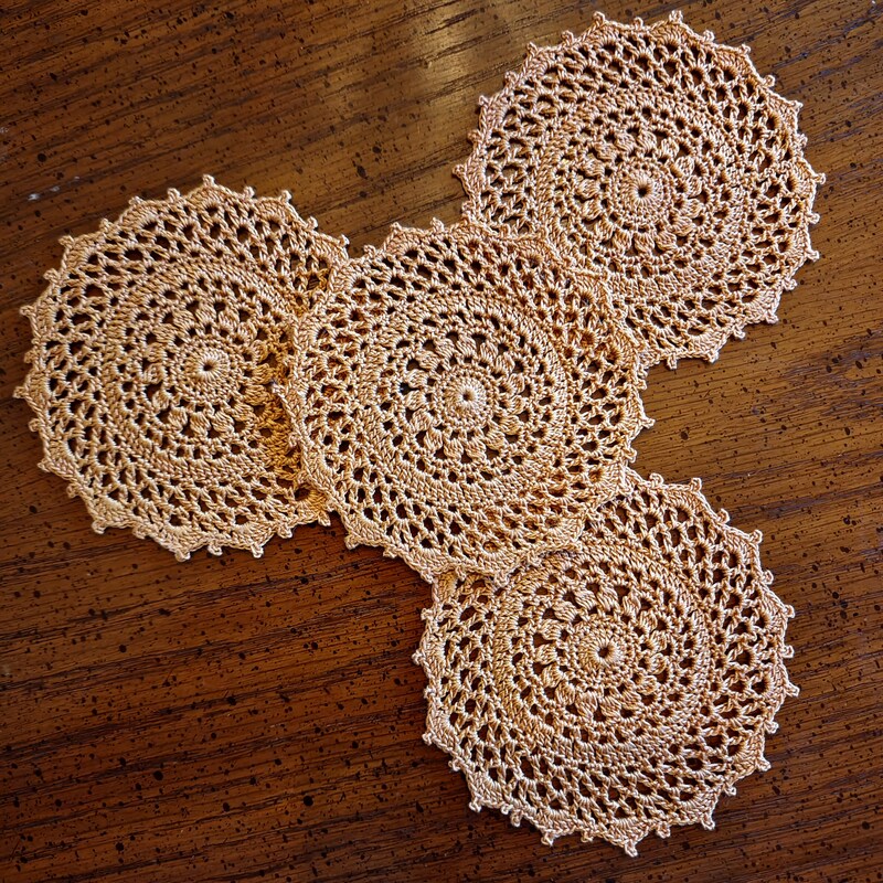 Lace Coaster - Etsy