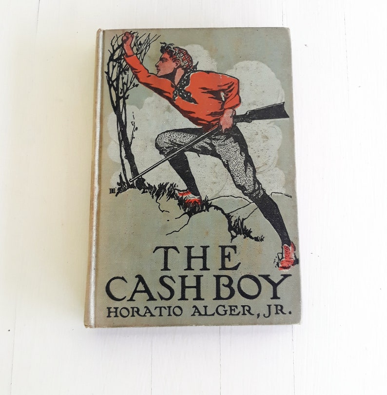 Book the Cash Boy by Horatio Alger 475 - Etsy