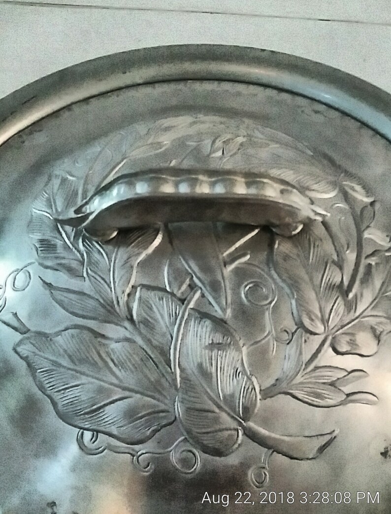 Everlast Hammered Aluminum Serving Tray With Lid 147 - Etsy