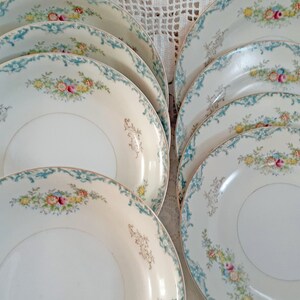 Vintage Empress China - Japan - Hand Painted Dessert Plates and Bowls ...