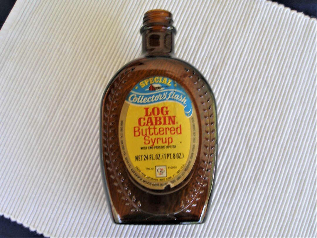 Vintage 1970s Log Cabin Special Collectors Flask - Ben Franklin (334 ...
