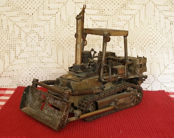 Bulldozer Sculpture - Etsy