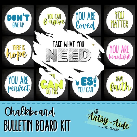 Take What You Need Bulletin Board Kit - Etsy Australia