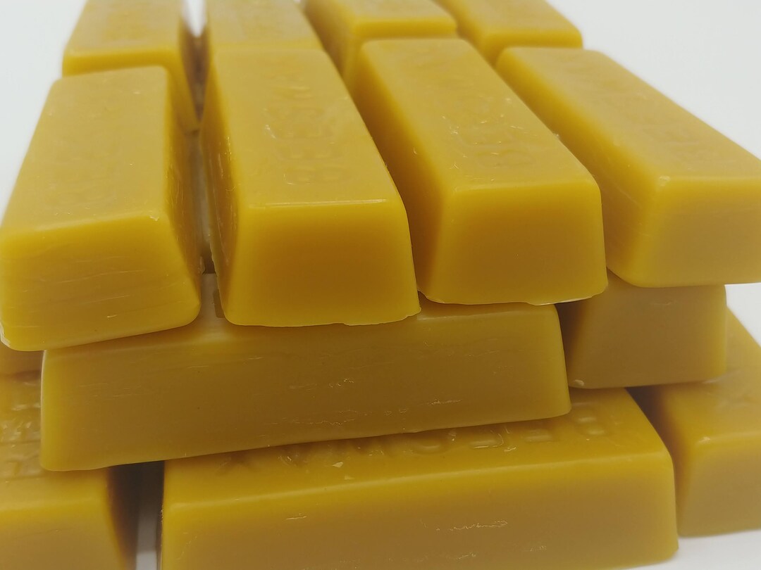 Set of Ten Pure Premium Bees Wax Bars 10 Oz Beeswax Wax USA Beeswax ...