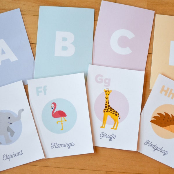 Laminated Flash Card - Etsy