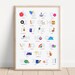 Sign Language Alphabet Diversity / Nursery Decor / Playroom Wall Art ...