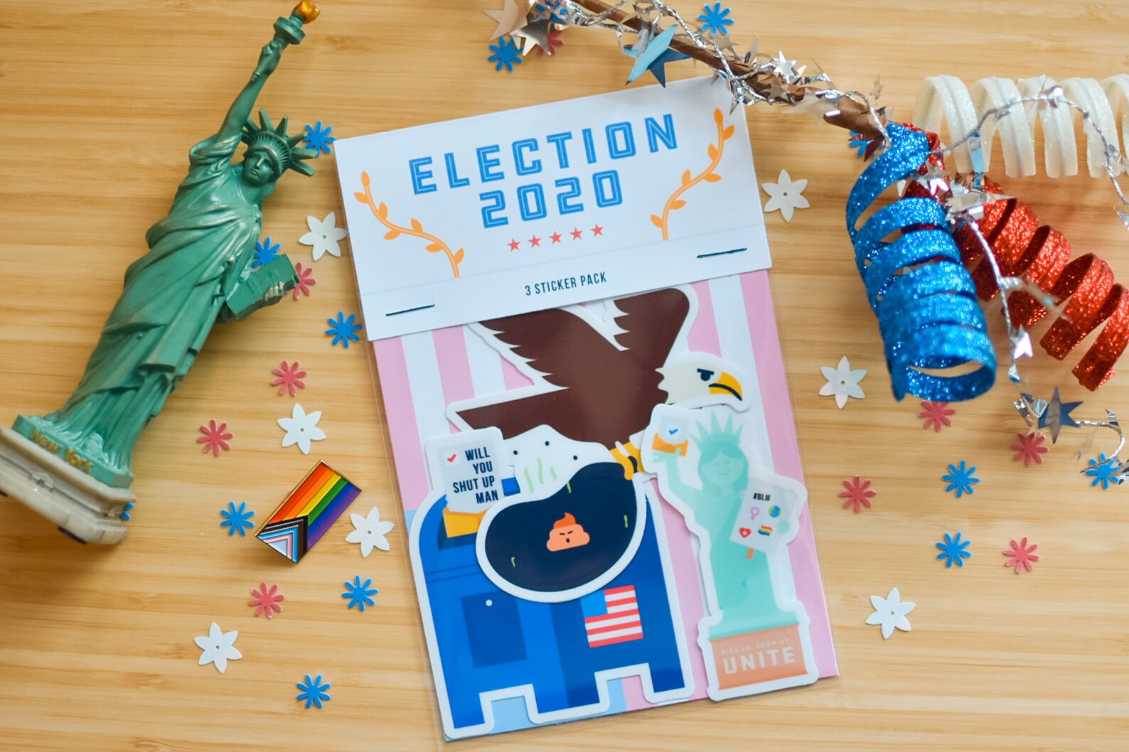 Election 2020 Sticker Pack / Vote Sticker Set / USA Stickers | Etsy