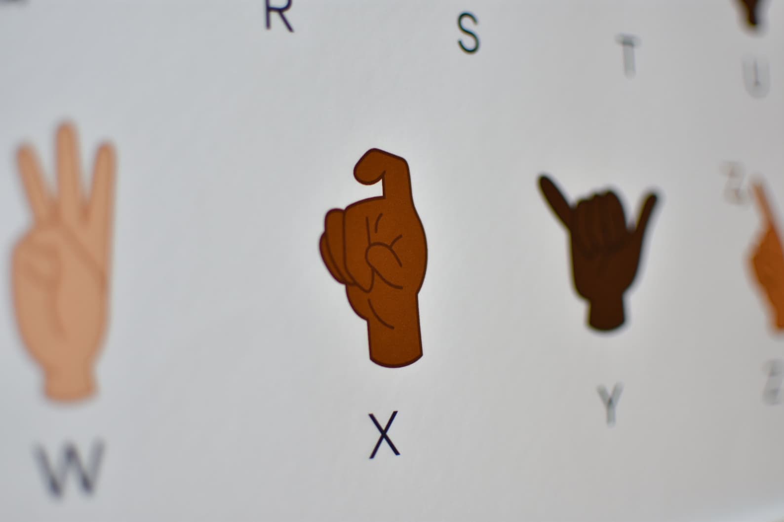 Sign Language Alphabet Diversity / Nursery Decor / Playroom | Etsy