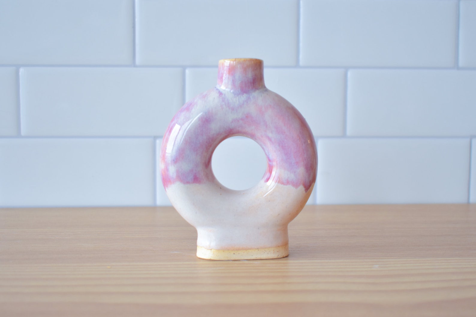 Handmade Donut Bud Vase / Pottery Donut / Ceramic Flower Pot - Etsy
