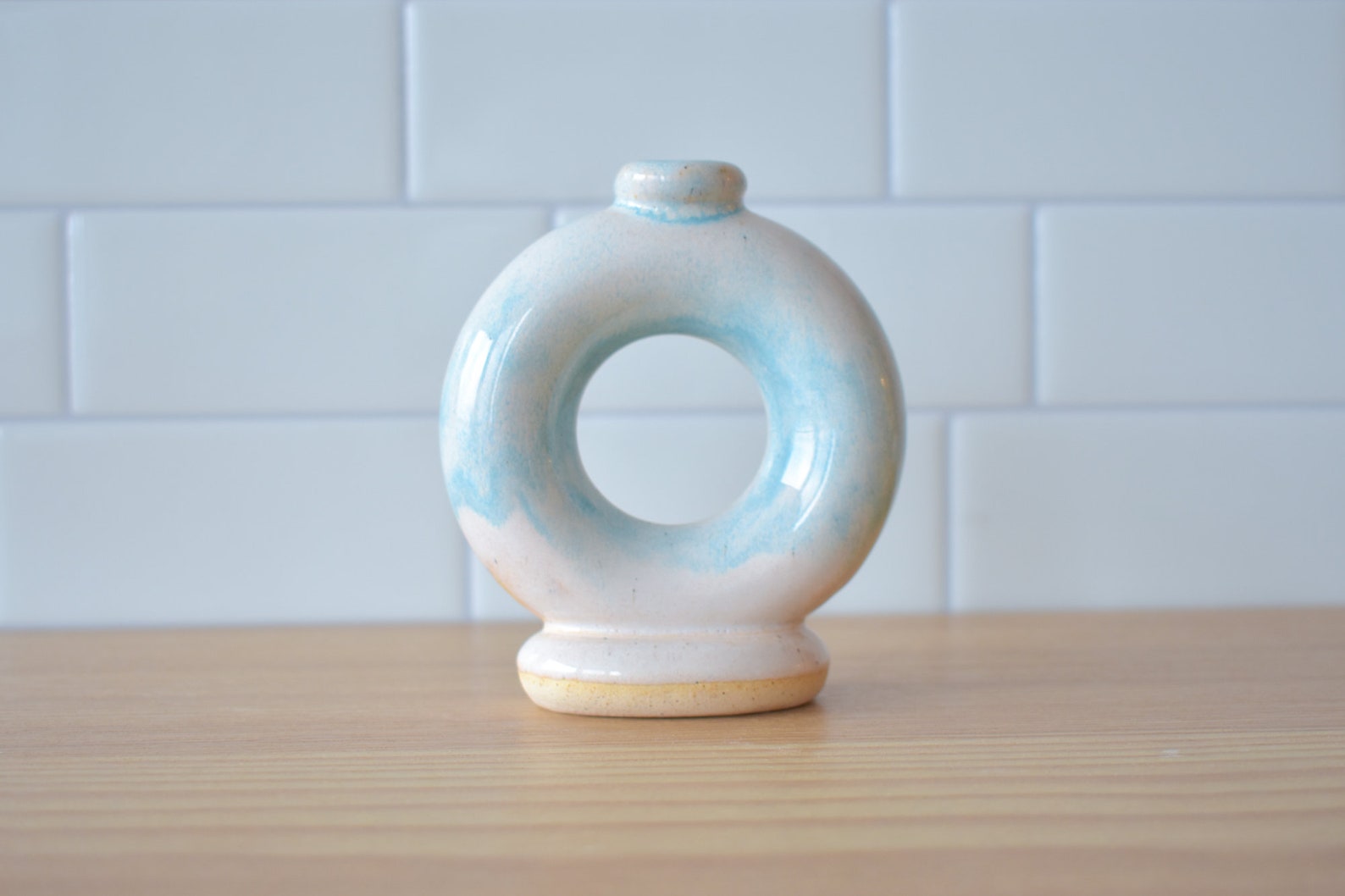 Handmade Donut Bud Vase / Pottery Donut / Ceramic Flower Pot - Etsy
