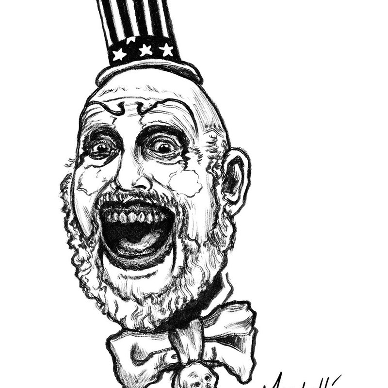 Rob Zombie Art Prints Etsy