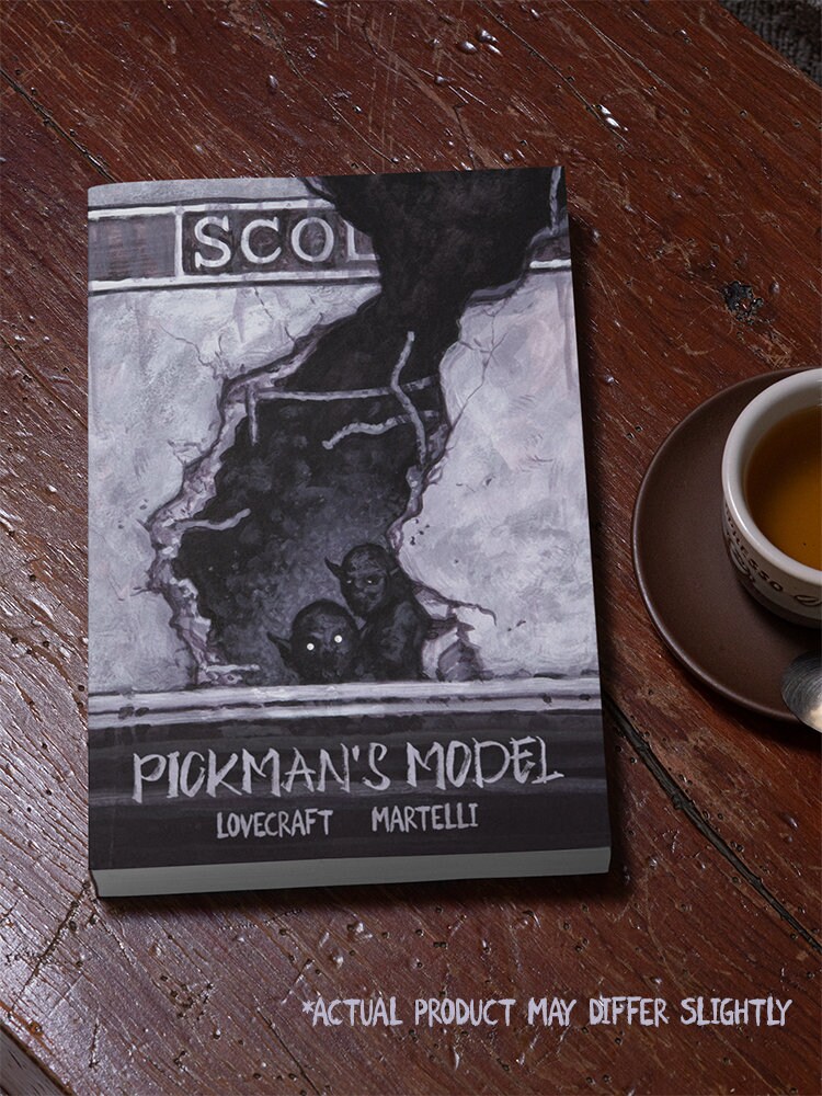 Illustrated pickman's Model by H.P. Lovecraft and Max Martelli - Etsy