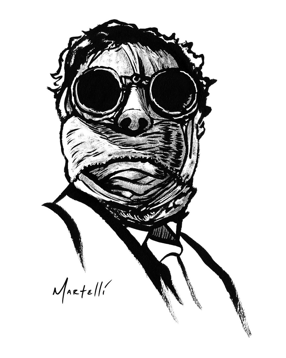 Invisible Man Classic Horror Art Print SCIENCE - Etsy