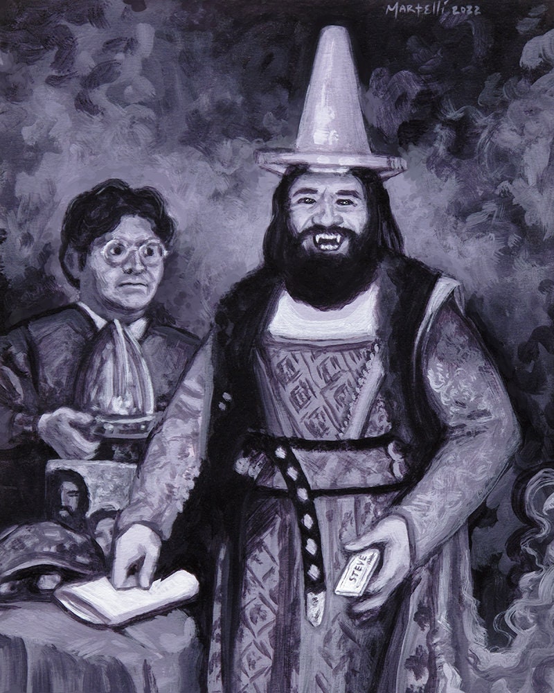 Nandor the Relentless Vampire Portraits ONLY, Guillermo WWDITS Art ...