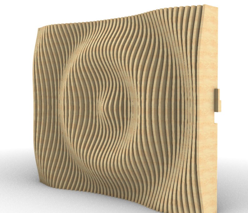 Ripple Parametric Wave Art CNC File, Wall Decor - Etsy