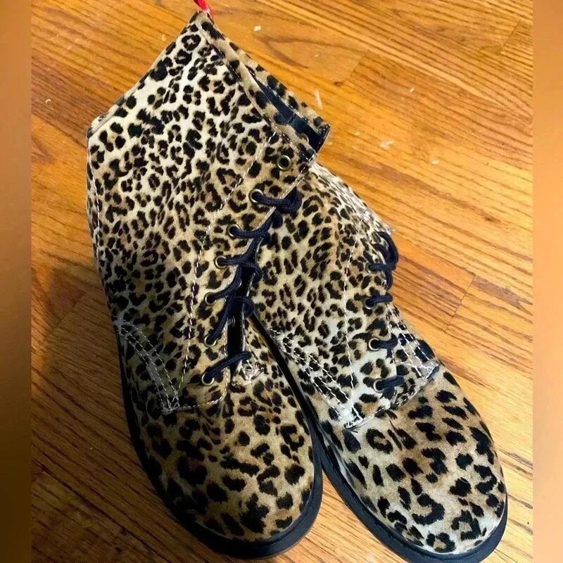 Cheetah Print Boots - Etsy