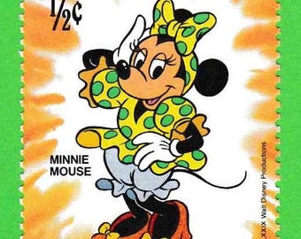 Minnie mouse stamp | Etsy