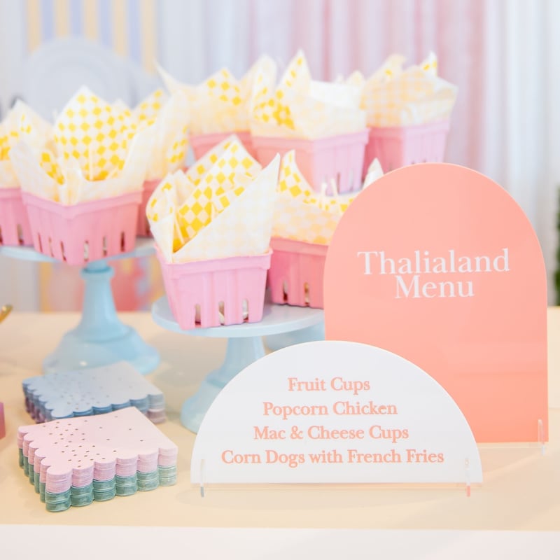 Buffet Menu Tags - Etsy