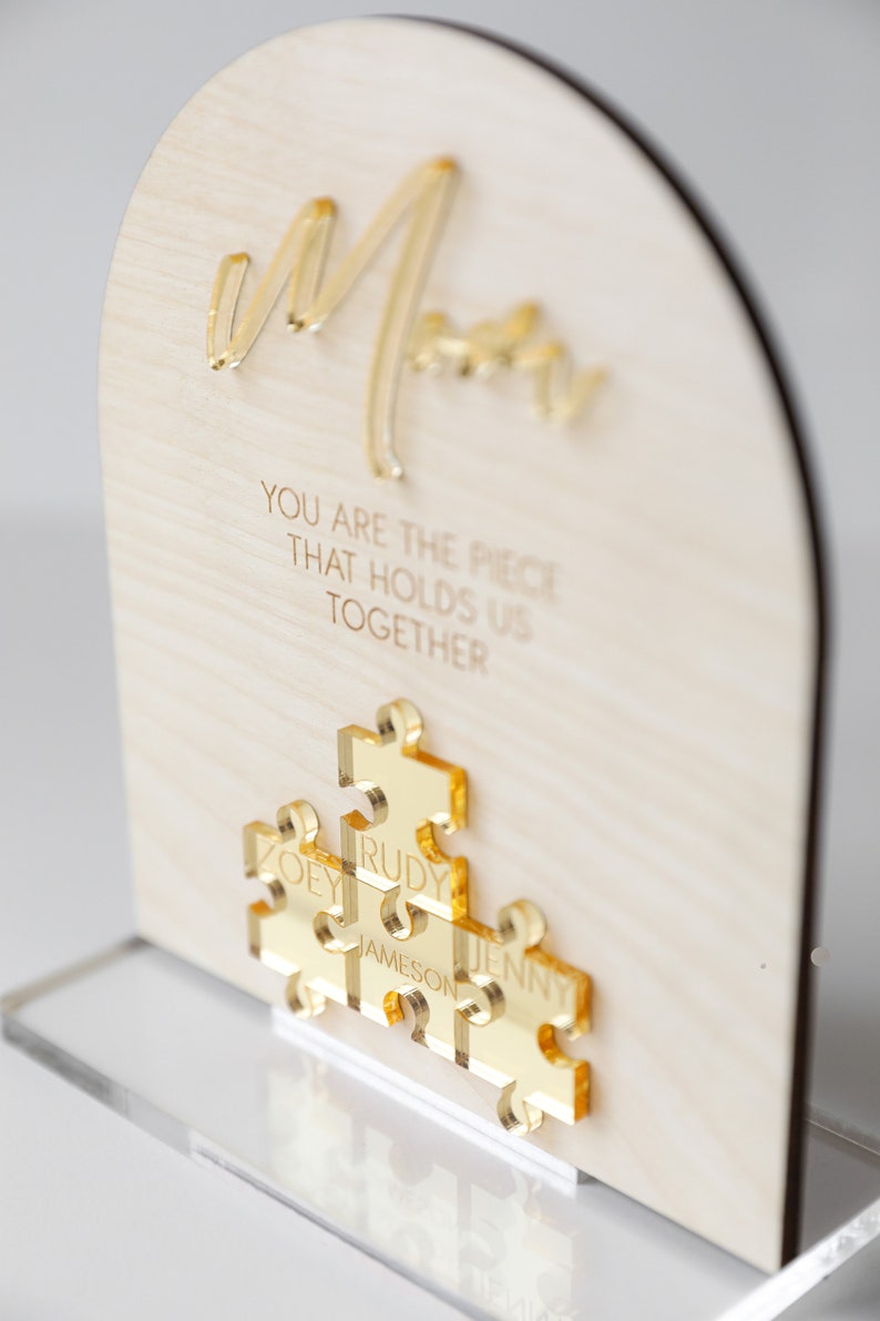 Mom Puzzle Sign| Mothers Day Gift | Gift for Mom | Gift for Dad ...