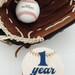 Baseball Themed Milestone Markers | Milestone Disc | Monthly Photo Prop ...