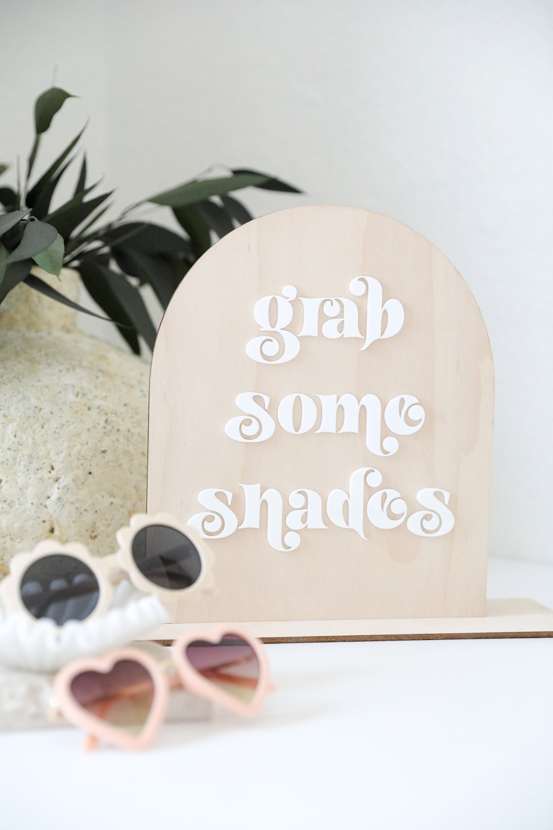 Grab Some Shades Surf Sign: Beach Party Decor | the Big One | Surf ...
