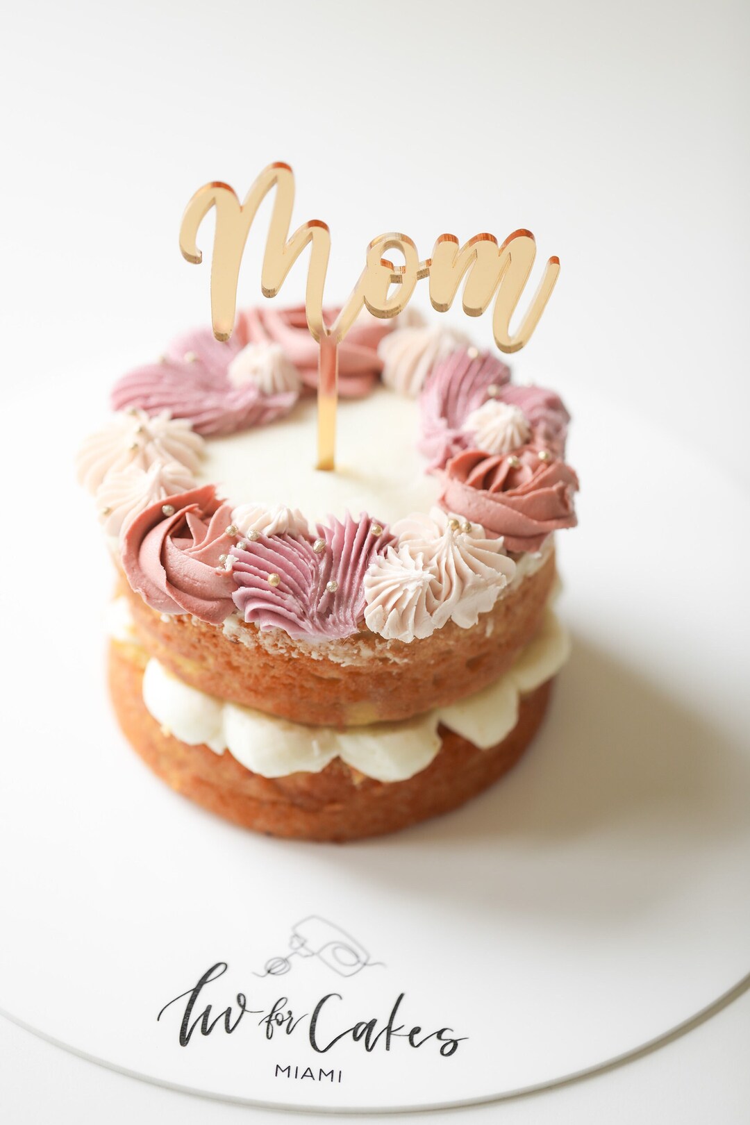 Mom Acrylic Cake Topper| Mothers Day | Cake Topper | Party Decor ...