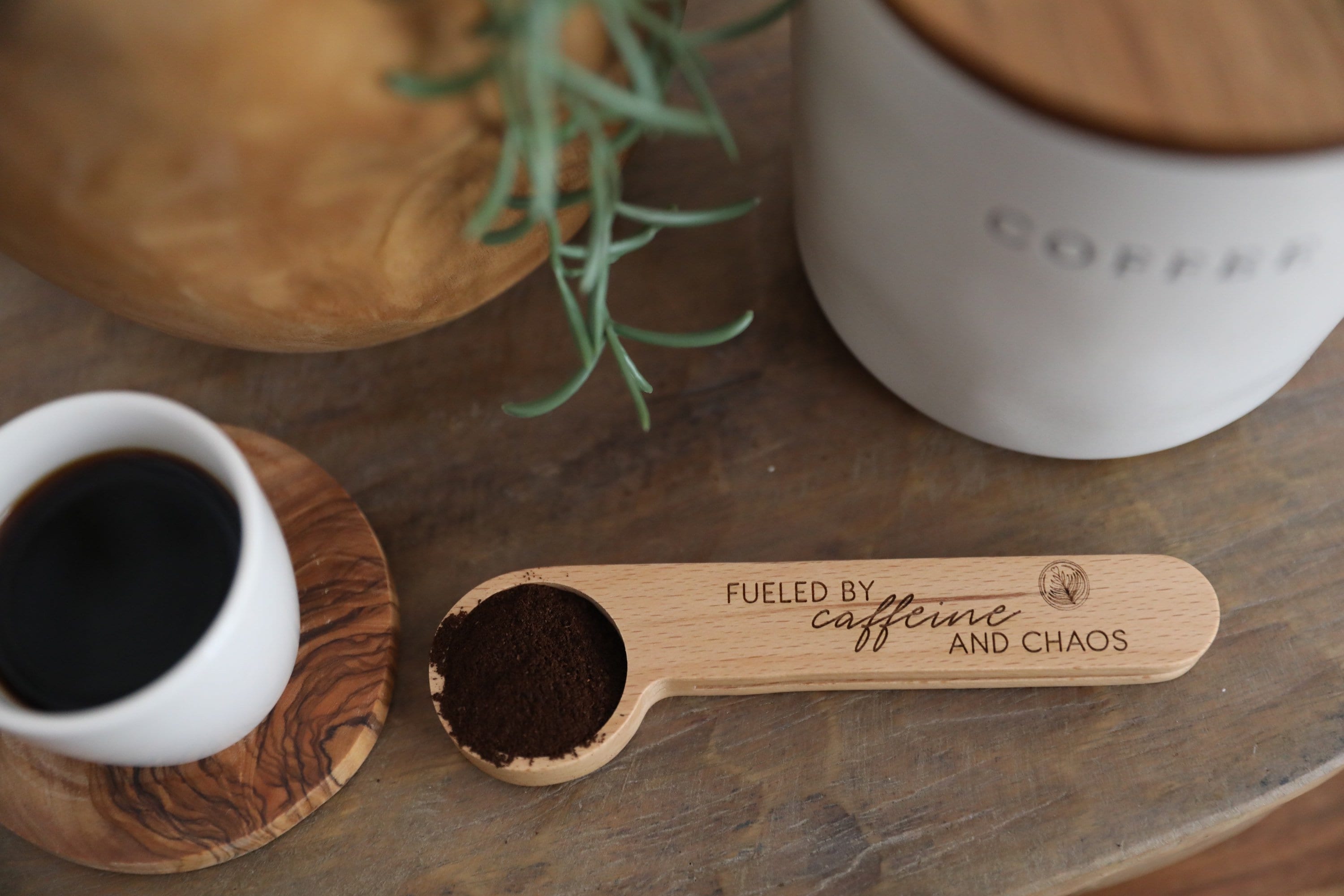 Wooden Spoon Wooden Coffee Spoon Cafecito Coffee Tea | Etsy