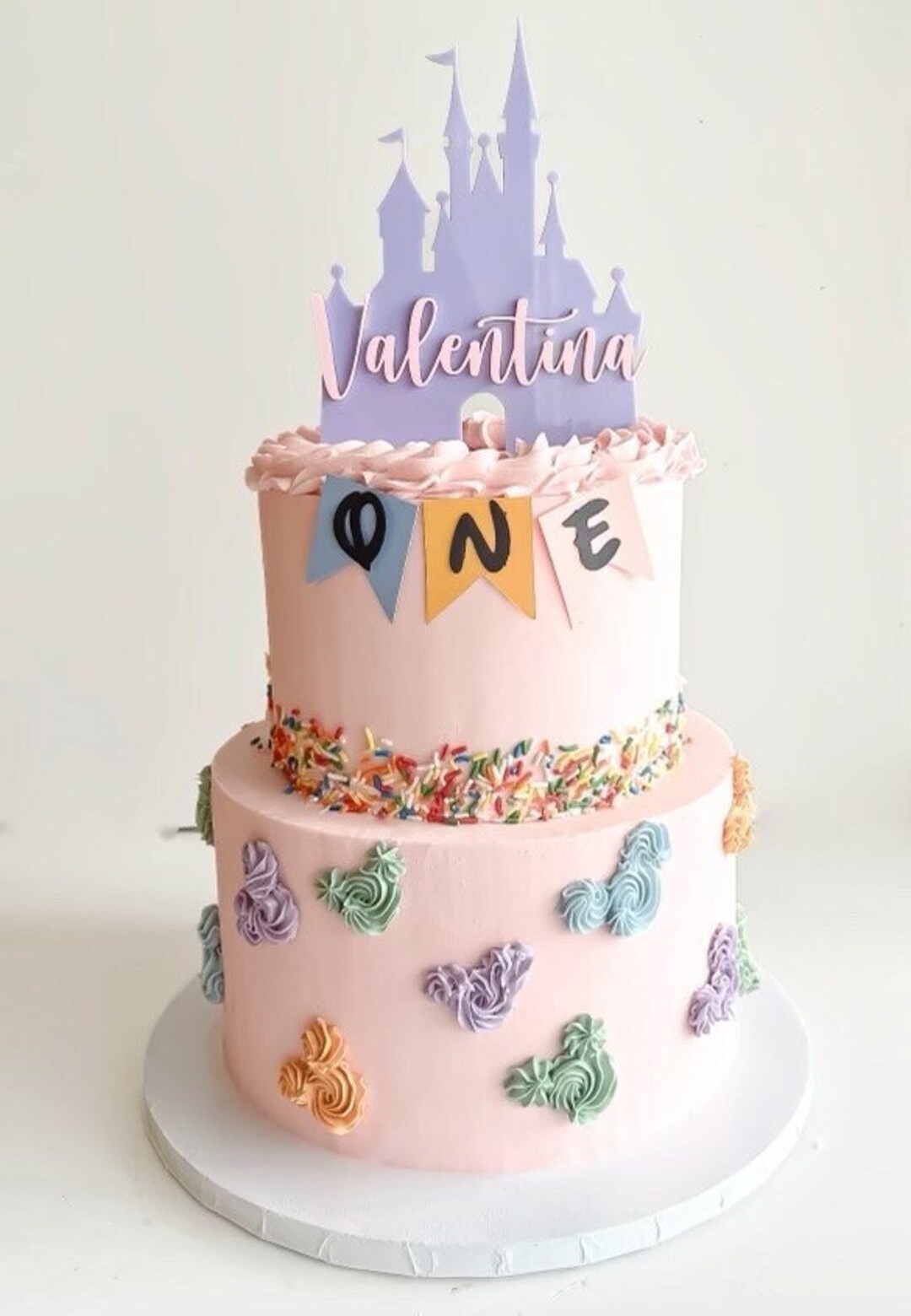 Magical Cake Topper | Princess Cake Topper| Castle Cake Topper ...
