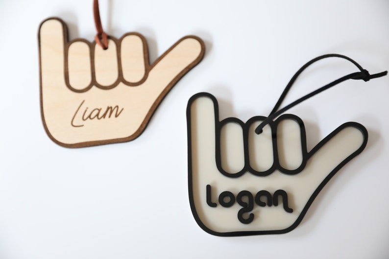 Personalized Shaka Wood Bag Tag - Beach Accessories | the Big One ...
