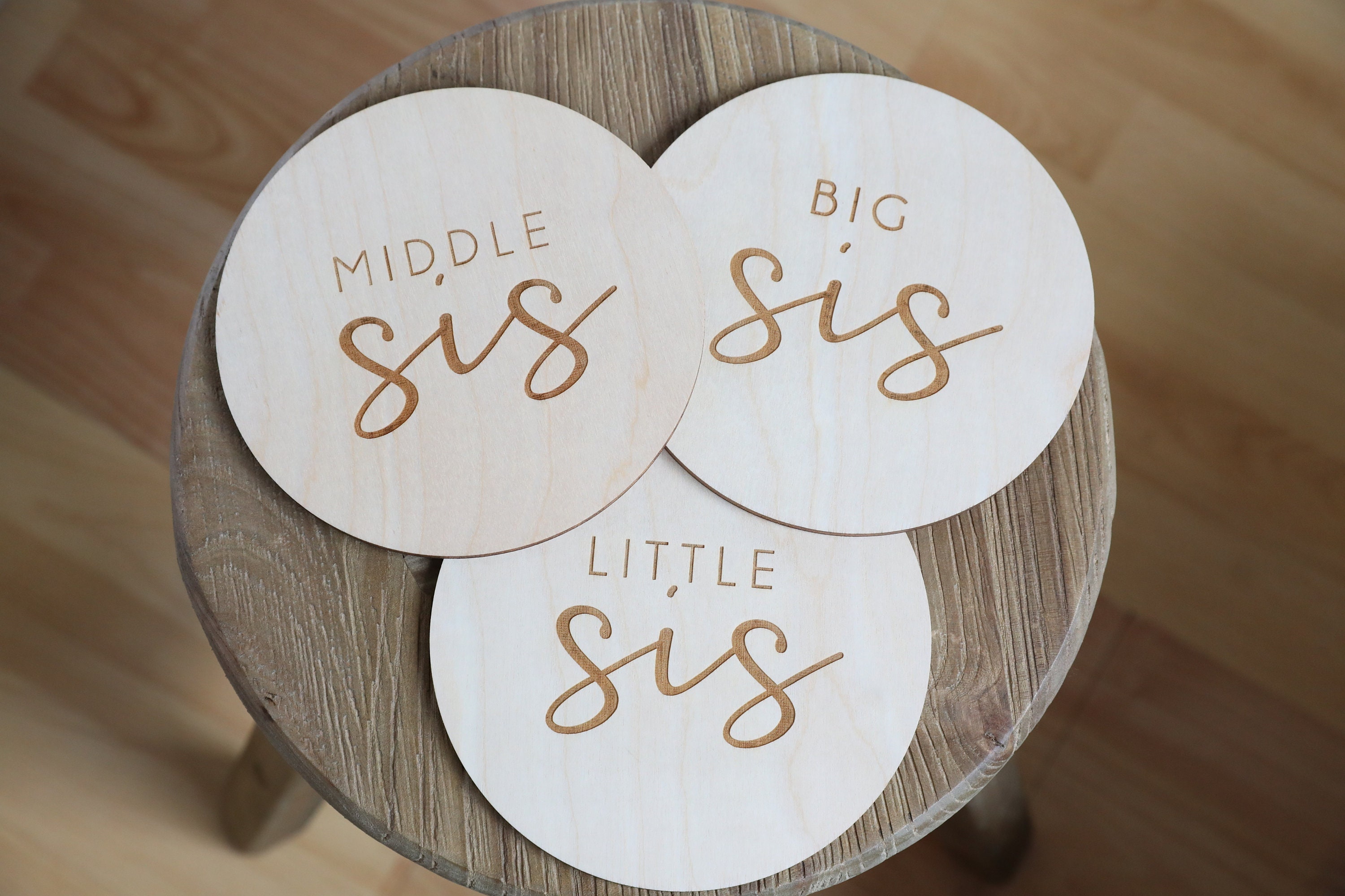 Sibling Announcement Sign: Newborn Photo Prop, Big Bro/sis Keepsake - Etsy
