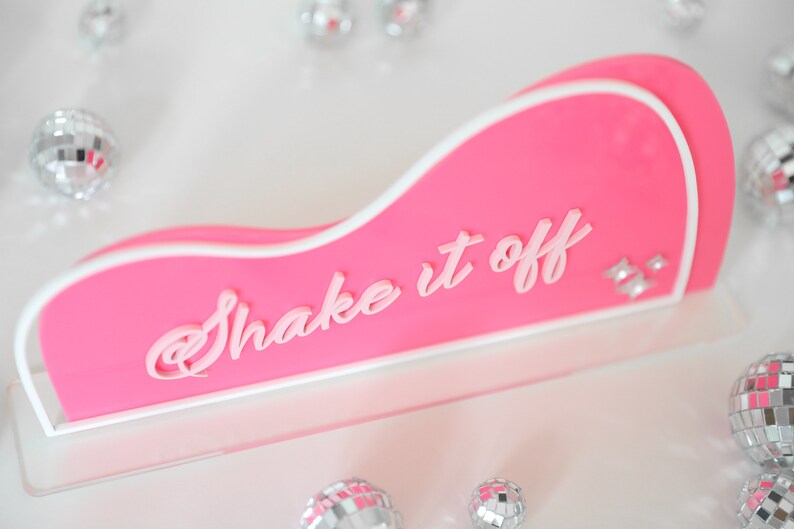 Acrylic Party Sign: Swiftie Theme Decor - Etsy