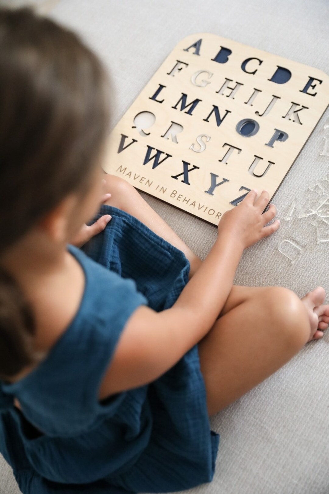 Acrylic Alphabet Puzzle L Puzzle | Acrylic Puzzle | Personalized Puzzle ...