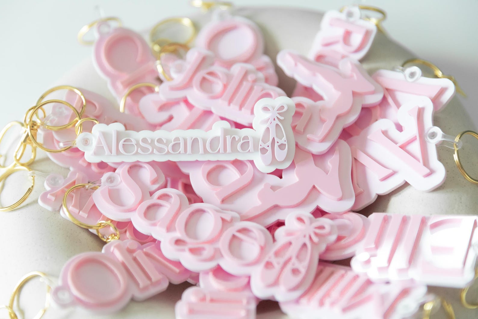 Personalized Sports Keychain: Ballet, Soccer, Basketball - Backpack or ...