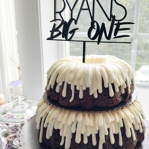 Biggie Inspired Cake Topper | Big One Cake Topper Acrylic ...