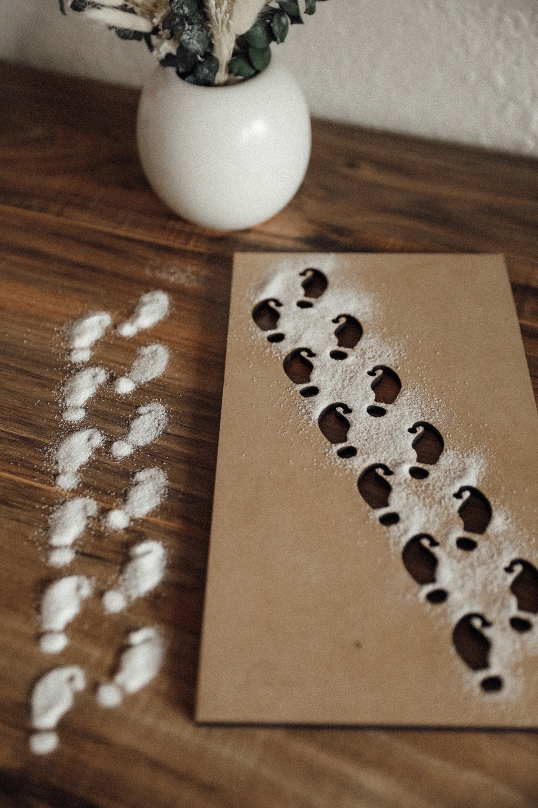 Elf Footprints | Christmas Tradition Santa Footprints | Santa Boot ...