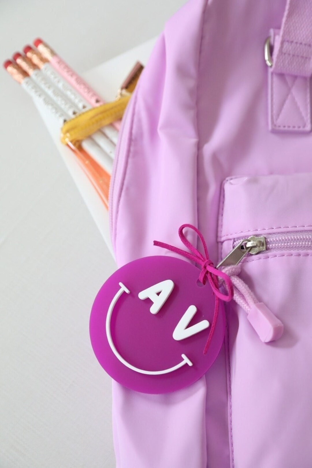 Back to School | Back to School Tag | Backpack Tag | Bag Tag - Etsy