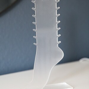 Acrylic Anklet Organizer | Acrulic Jewelry Display | Retail Store ...