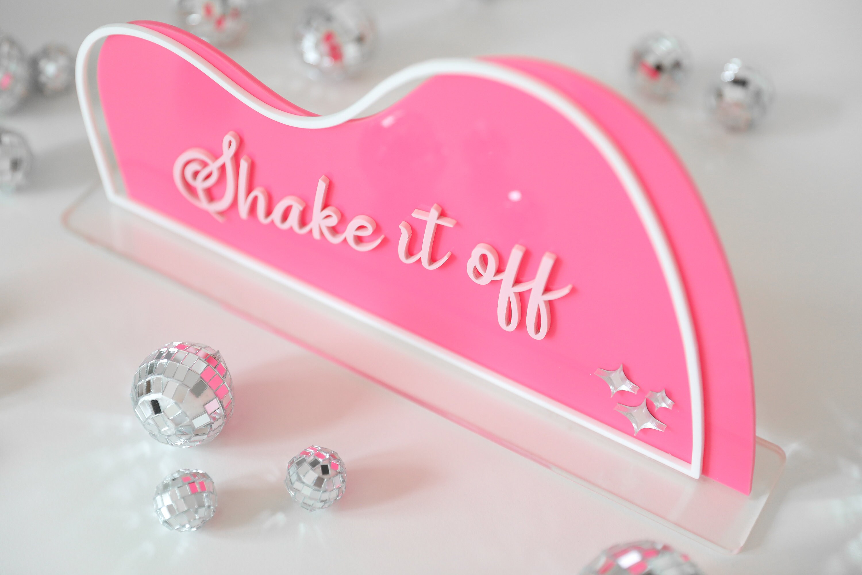 Acrylic Party Sign: Swiftie Theme Decor - Etsy