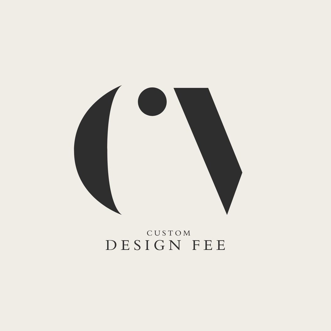 Custom Design Fee - Etsy