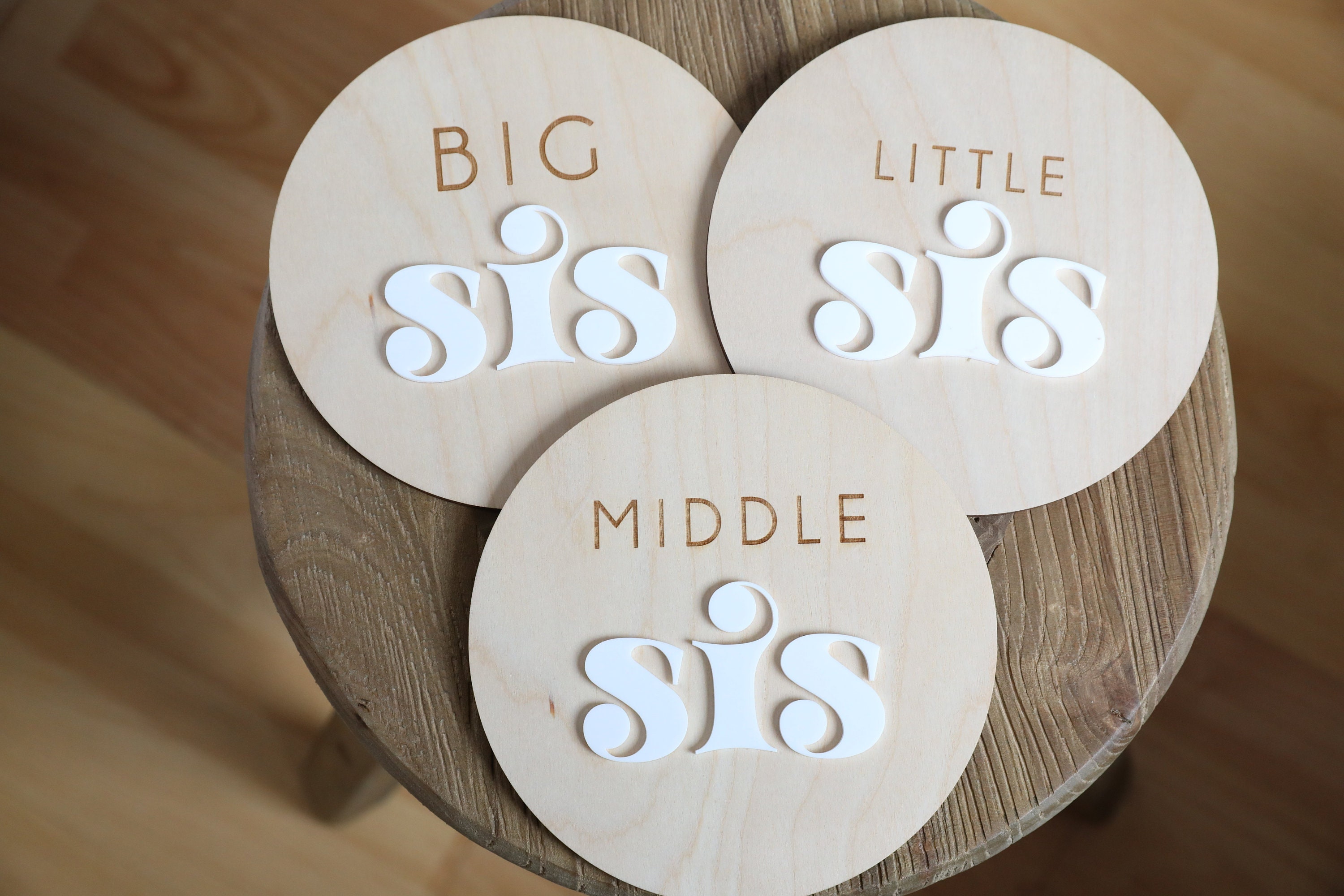 Sibling Announcement Sign: Newborn Photo Prop, Big Bro/sis Keepsake - Etsy