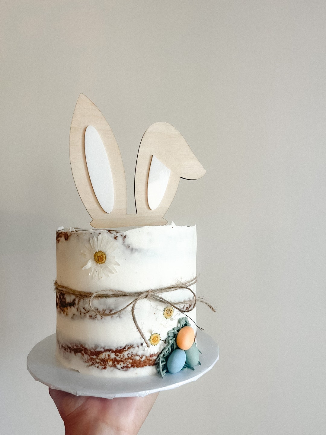 Easter Bunny Cake Topper | Easter | Easter Decor | Easter Cake Topper ...