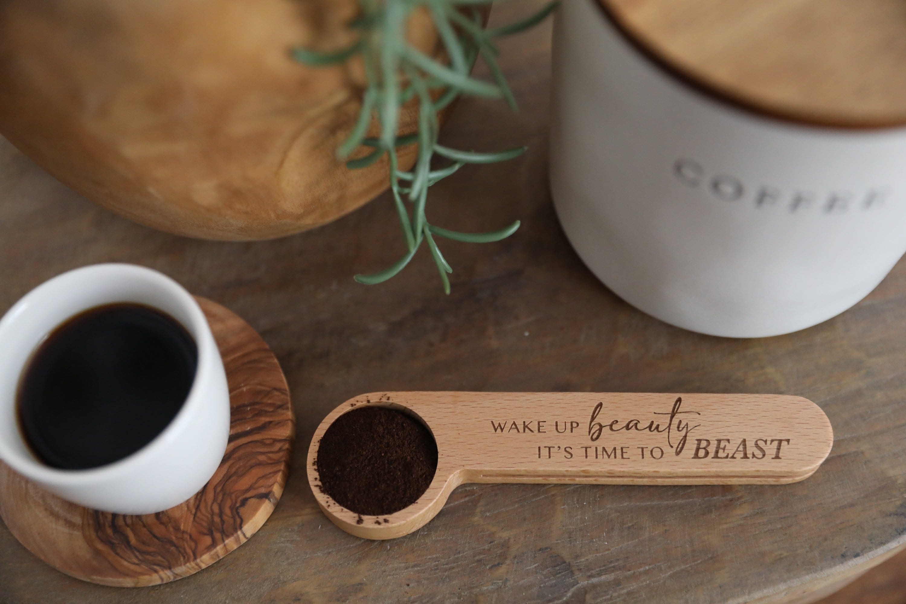 Wooden Spoon Wooden Coffee Spoon Cafecito Coffee Tea | Etsy