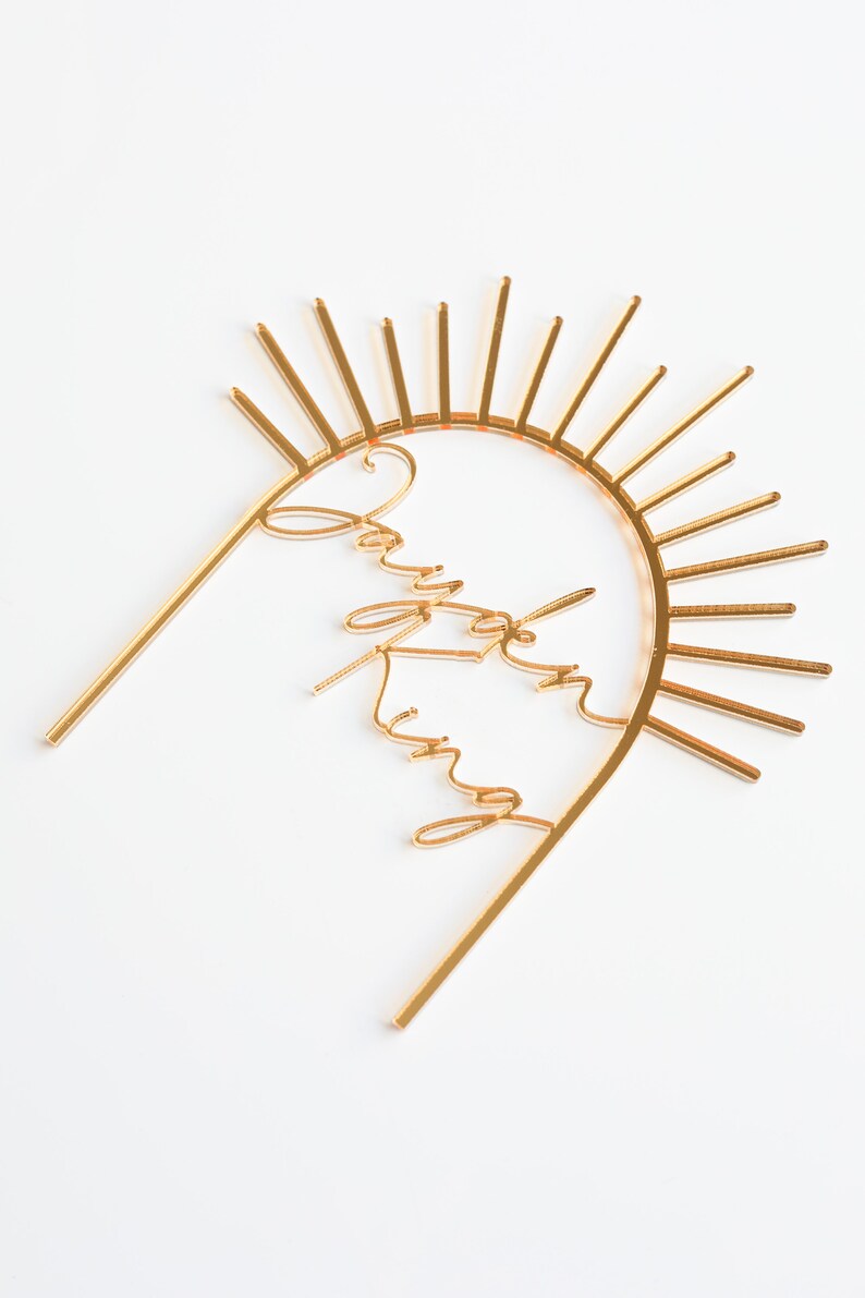 Sun Cake Topper Cake Topper Cake Topper Party Decor - Etsy