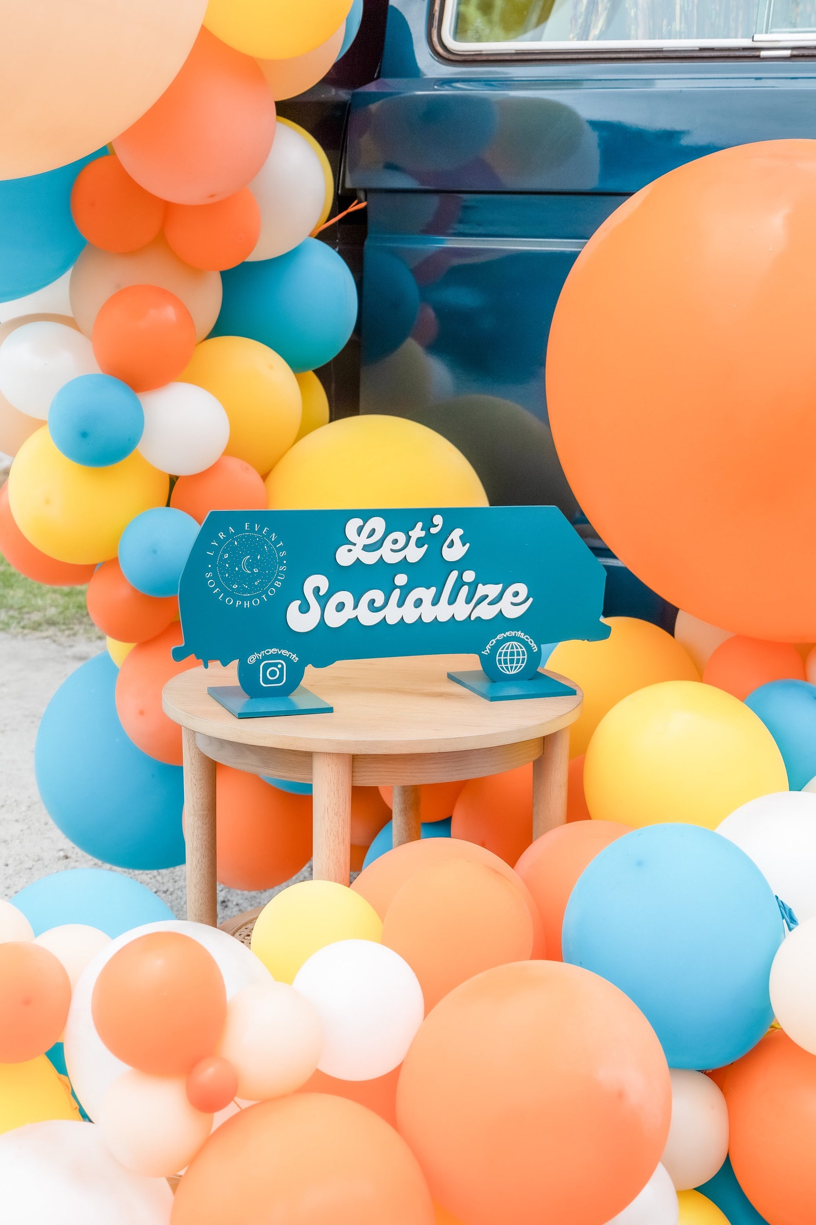 Lets Get Social Sign Business Sign Lets Connect | Etsy