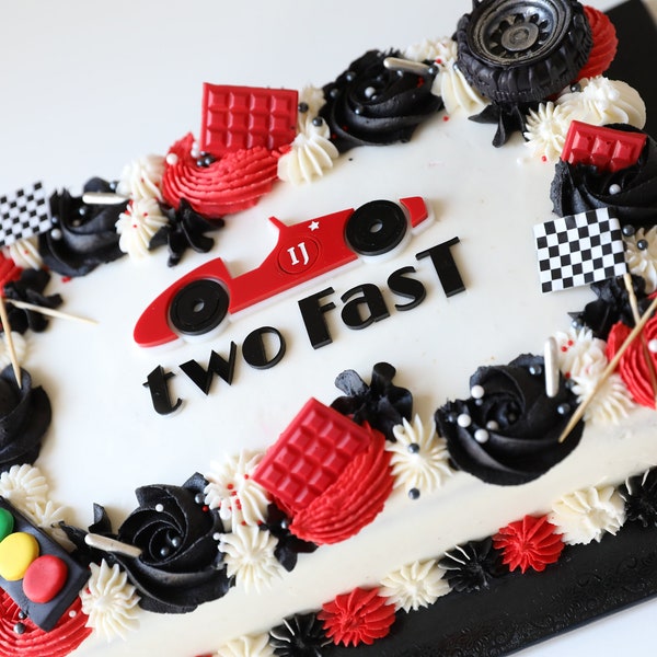A Fast One Cake Topper - Etsy